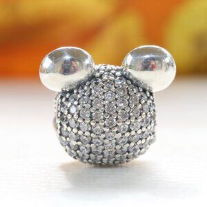Pandora | Jewelry | Pandora Shimmering Mickey Portrait Clip Charm ...